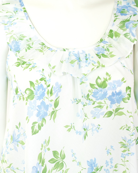 Samba Nightgown - Fleurs du Vent – D Porthault