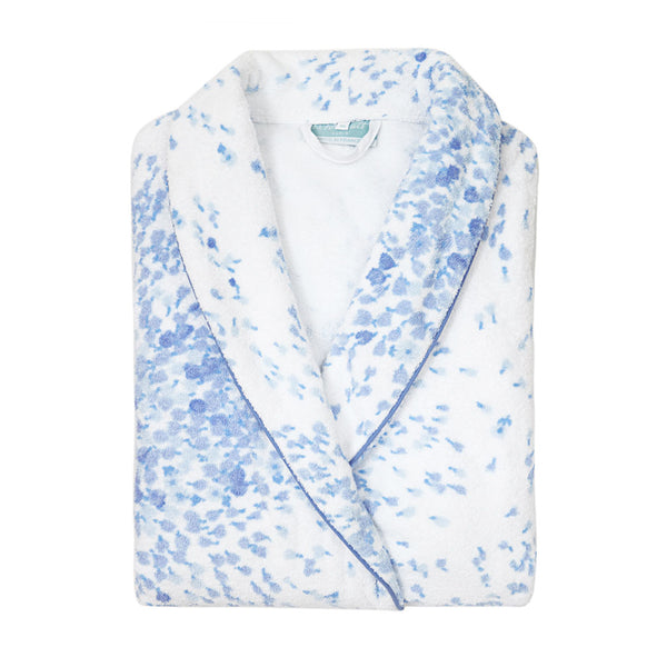 Bouquet Eclaté Periwinkle Terry Robes – D Porthault